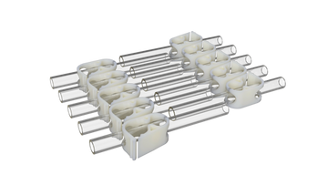 Tubing & Tube Clamps for Modular Incubator Chamber, 10 Pack (MIC-107 ...