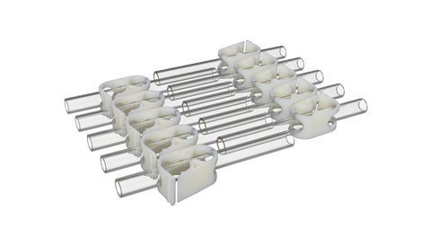 Tubing & Tube Clamps for Modular Incubator Chamber, 10 Pack (MIC-107 ...